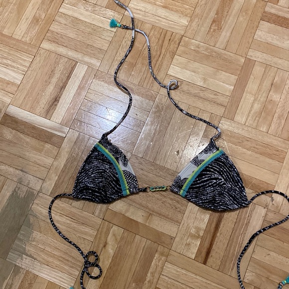 PINK Victoria's Secret | Swim | Victorias Secret Pink Triangle Bikini ...